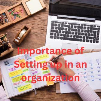 Importance of setting up in an organization - Business Peruse